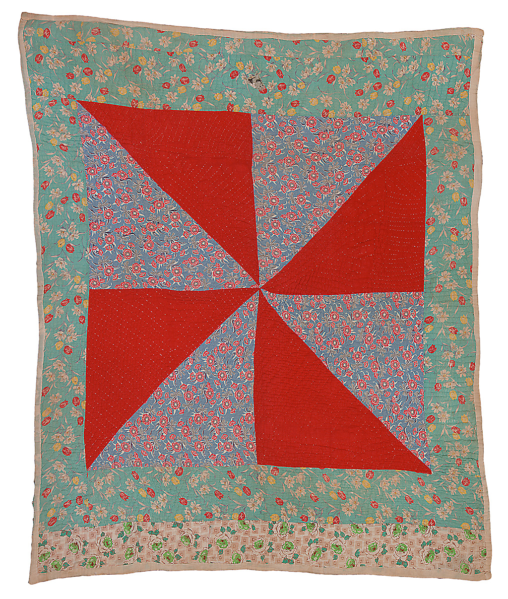 "Pinwheel"—single-block variation | Souls Grown Deep